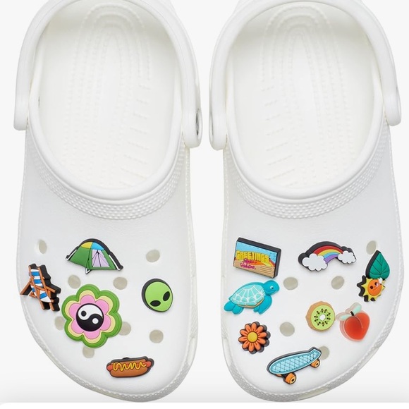 CROCS | Shoes | 5 For 5 Colorful Crocs Jibbitz Charm ...
